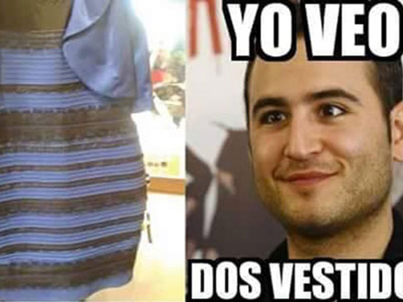 Las mejores memes del vestido blanco o azul | Nortedigital