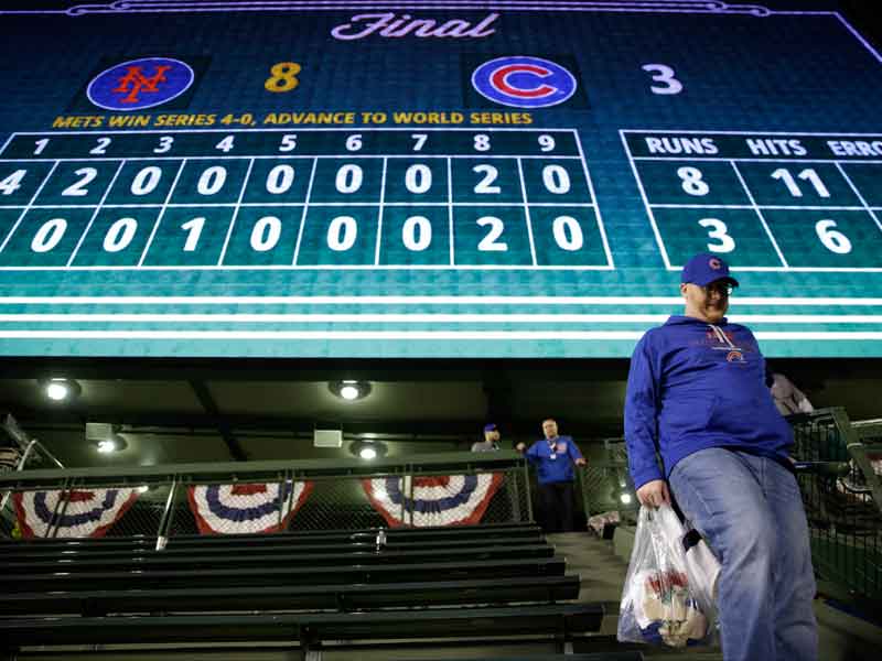 La profecía no se cumplió: Cubs fuera La profecía no se cumplió: Cubs fuera