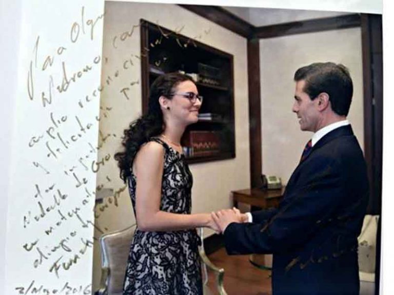 Recibe EPN a Olga Medrano, #LadyMatemáticas - Norte de Ciudad Juárez