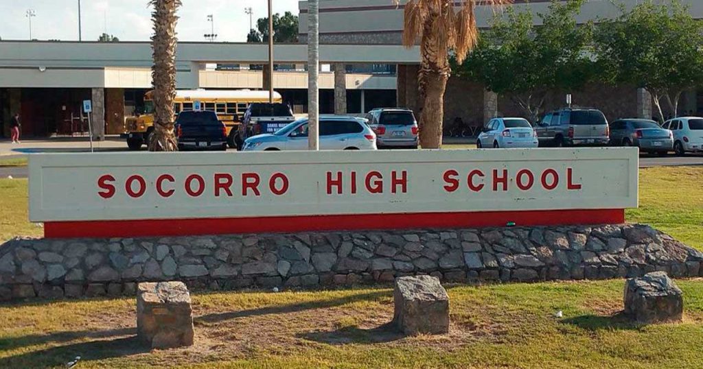 Evacúan en El Paso la escuela Socorro High School por denuncia de ...