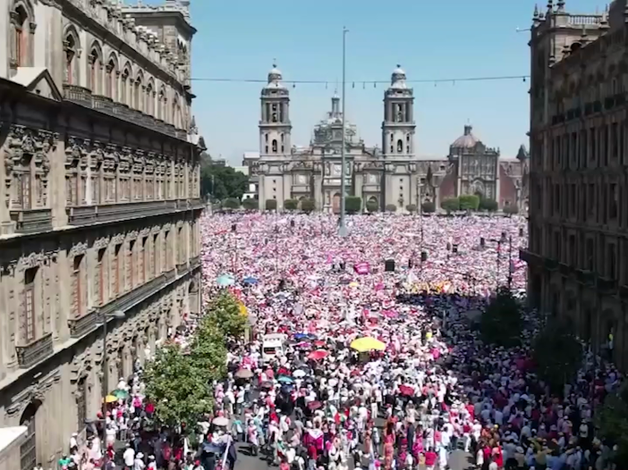 AMLO convoca a “fiesta” en el Zócalo el 1 de julio - Norte de Ciudad Juárez