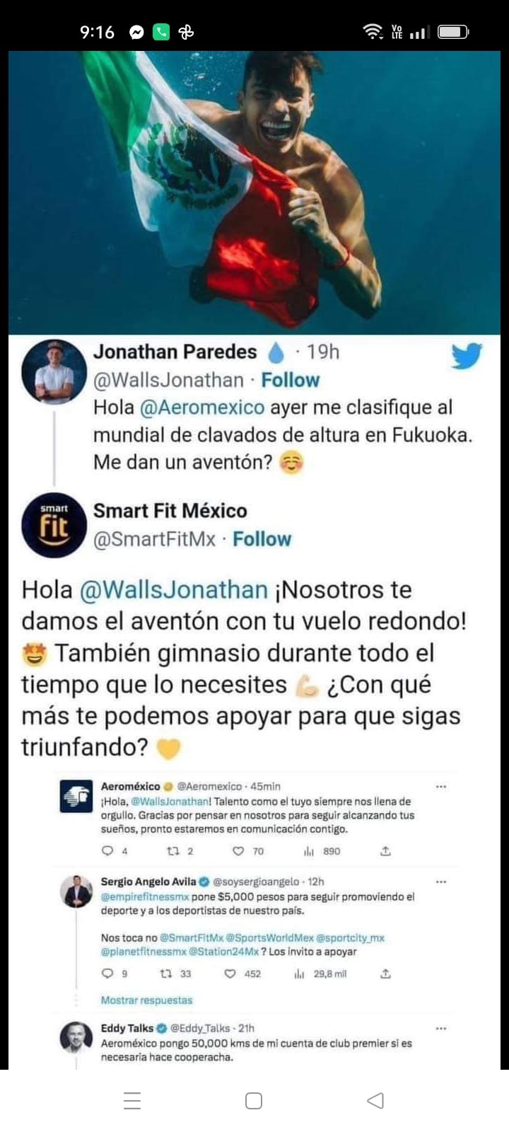 ¿Quién es Jonathan Paredes, el atleta que pidió un aventón para poder ...