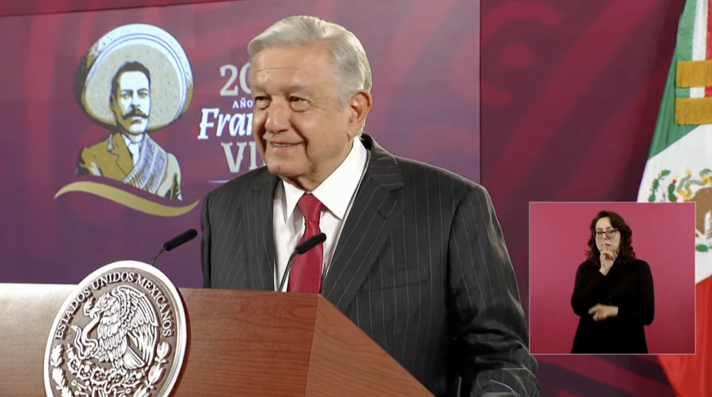 Conferencia de prensa en vivo, desde Palacio Nacional. Miércoles 12 de julio de 2023 ...