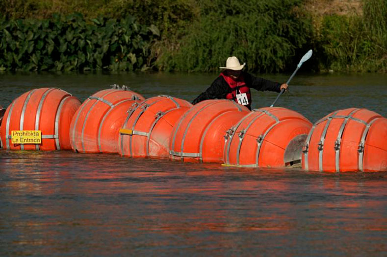 Boyas en el río Bravo, economía, entre temas que abordará Bárcena en ...