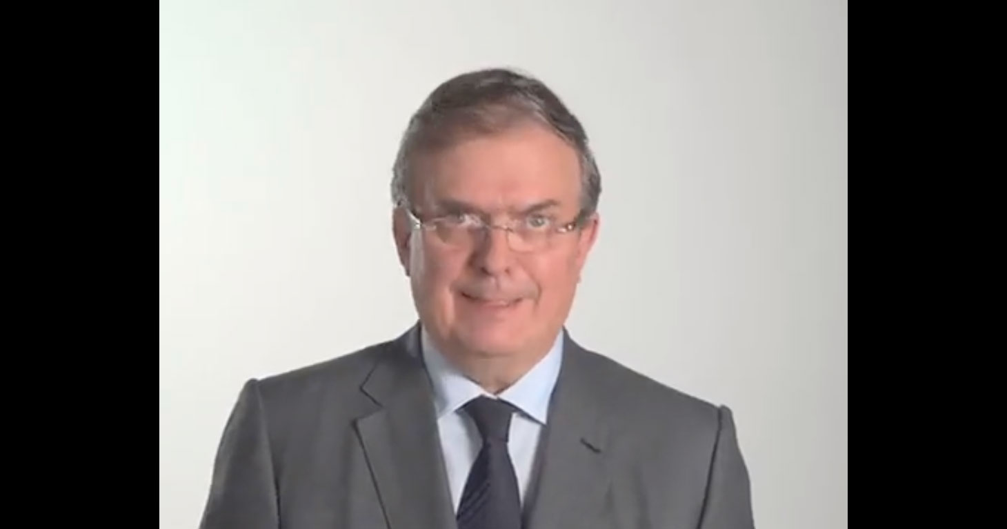 VIDEO: Ebrard manda mensaje a Sheinbaum sobre estrategia de seguridad ...