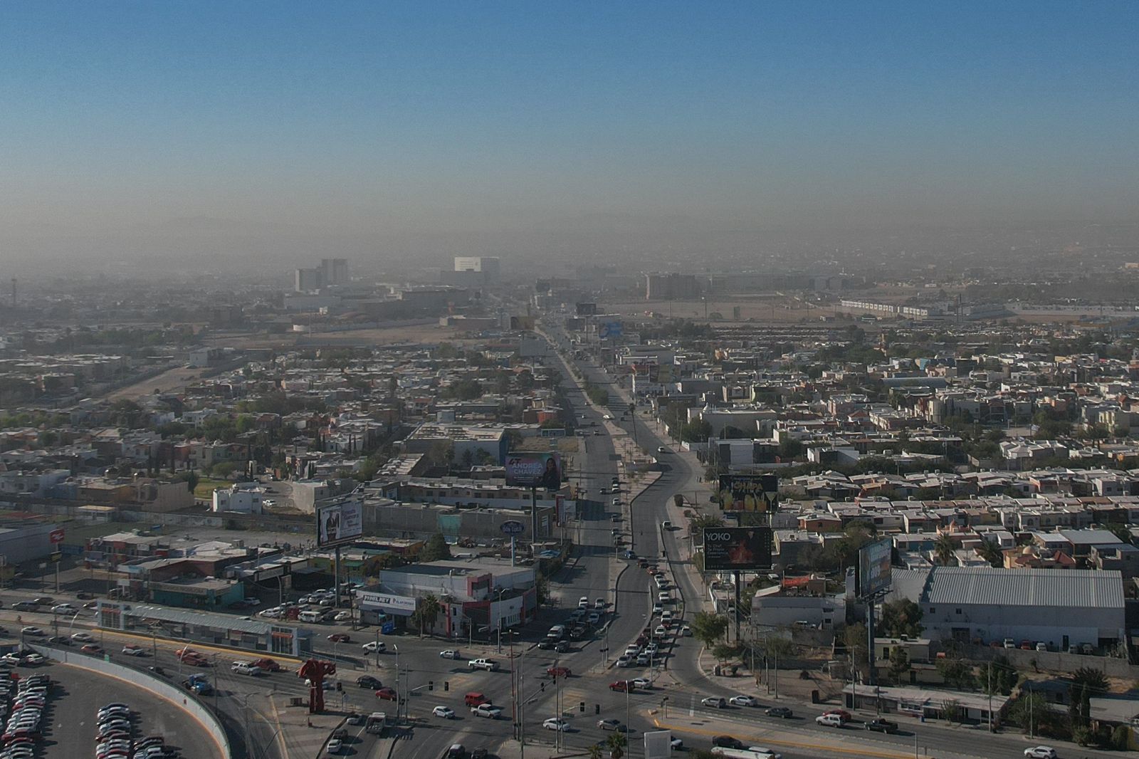 FOTOGALERÍA: Cubre contaminación a la ciudad - Norte de Ciudad Juárez