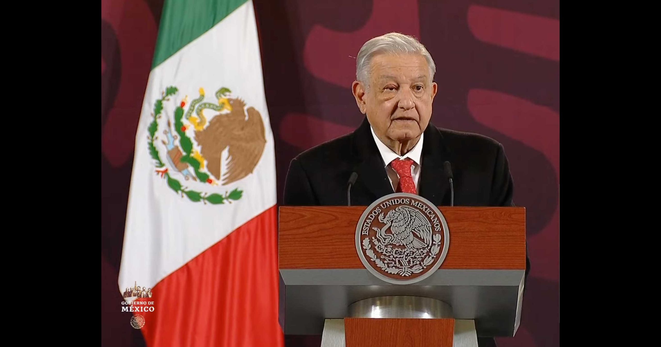 Conferencia de prensa en vivo, desde Palacio Nacional. Lunes 12 de febrero de 2024 | Presidente ...