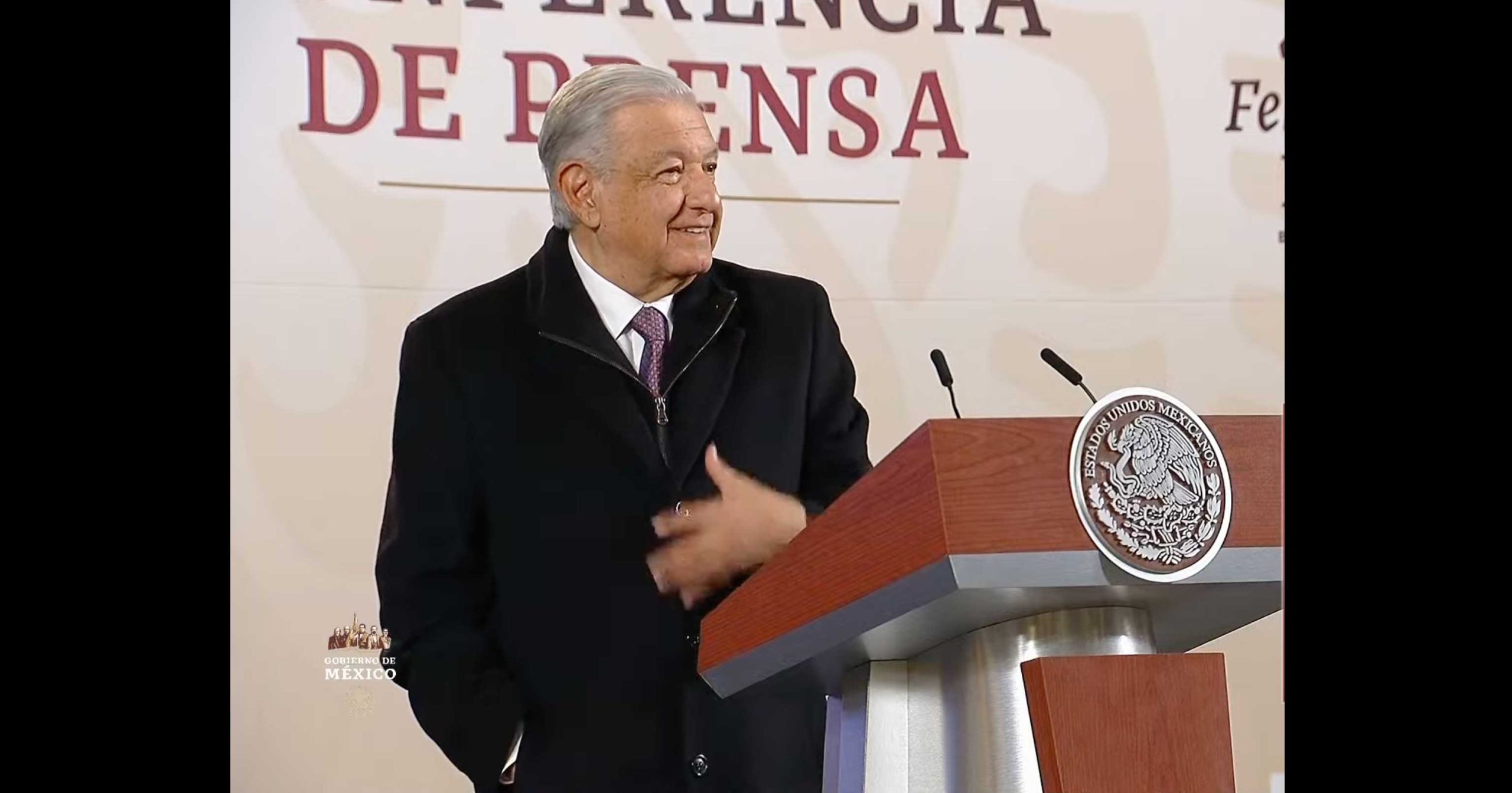 Conferencia de prensa en vivo, desde Palacio Nacional. Jueves 8 de febrero de 2024 | Presidente ...