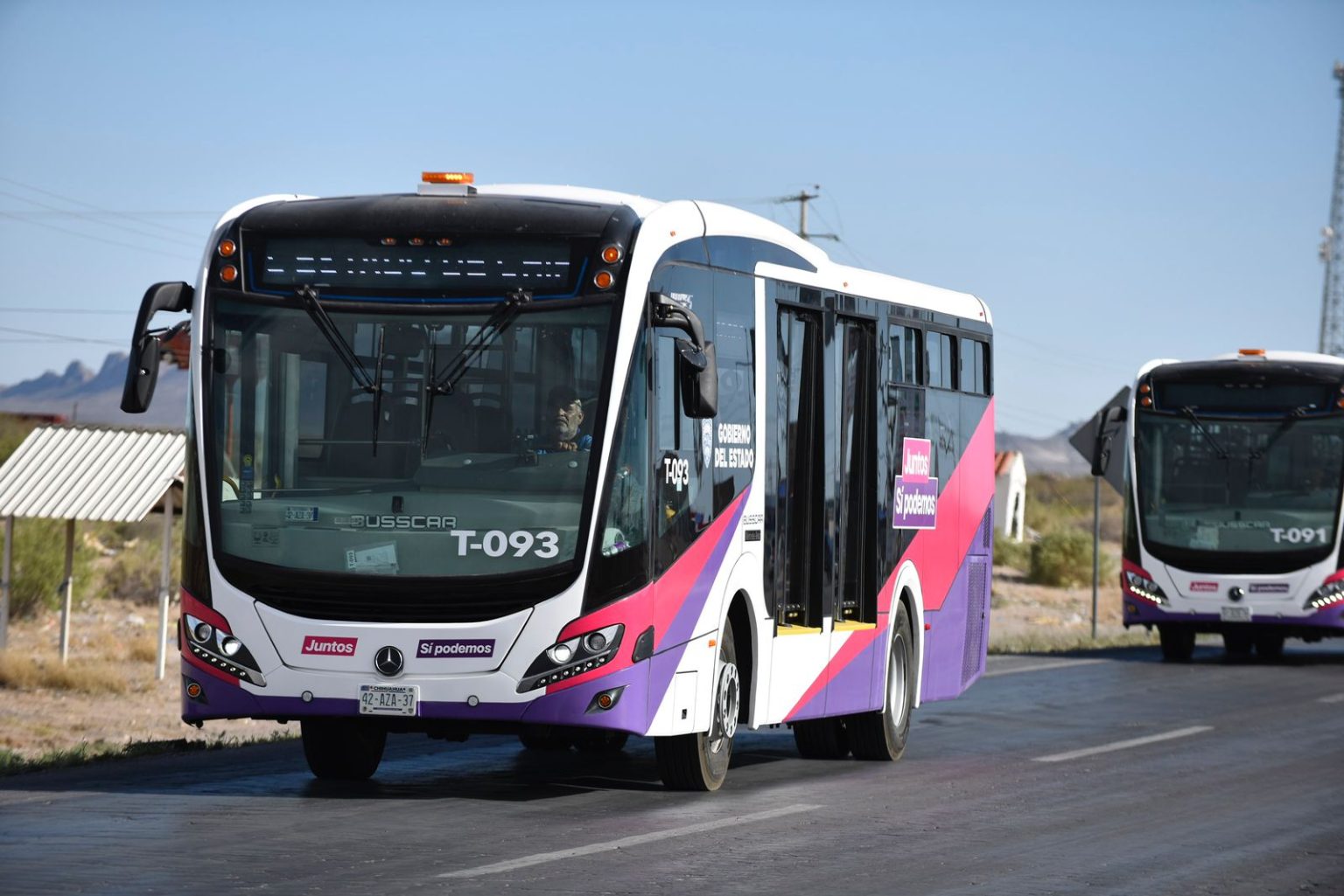 Llegada de camiones, anticipa próximo arranque de las troncales de Tecnológico y Gómez Morín ...