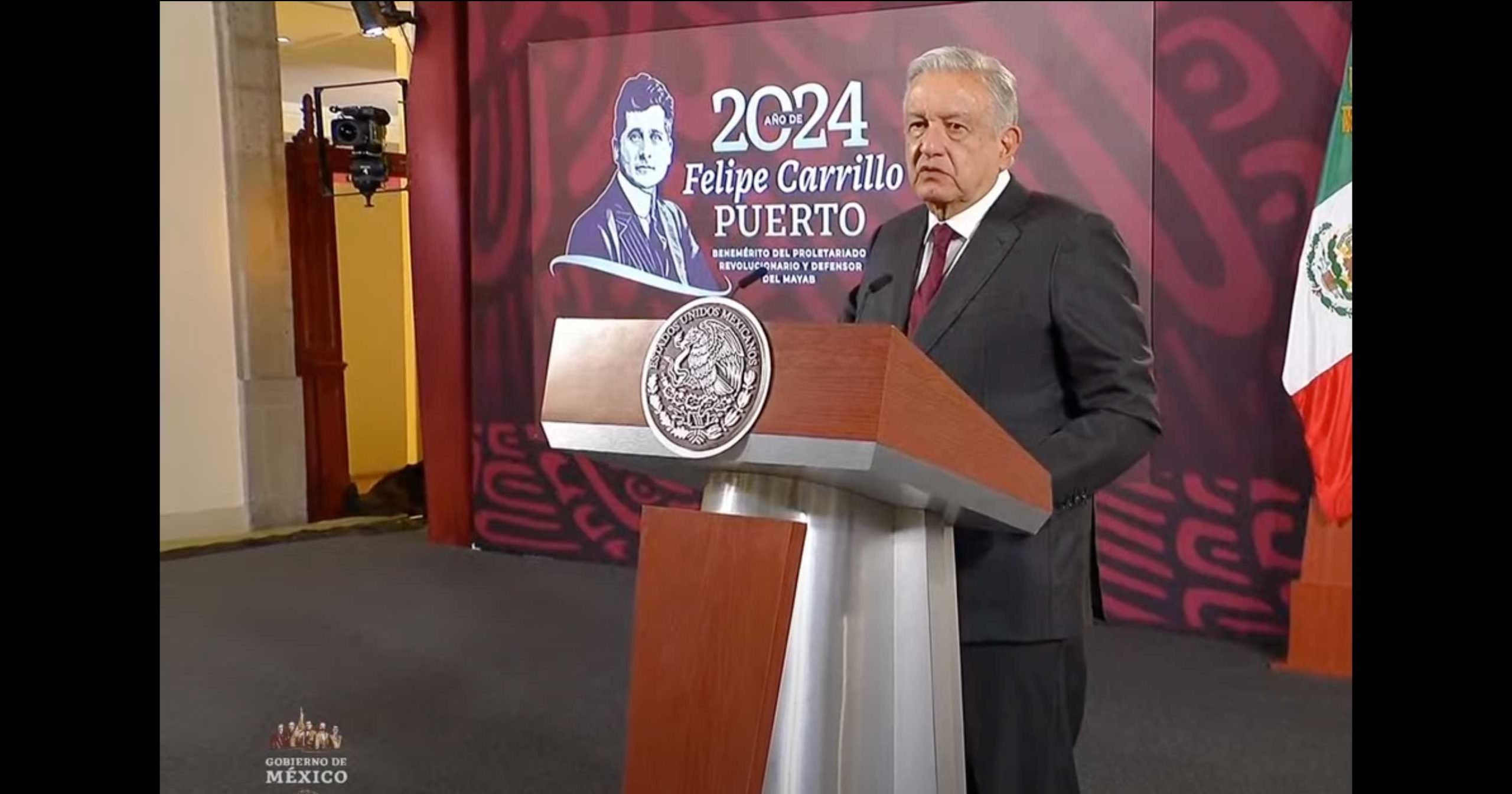 Conferencia de prensa en vivo, desde Palacio Nacional | Miércoles 3 de abril de 2024 ...