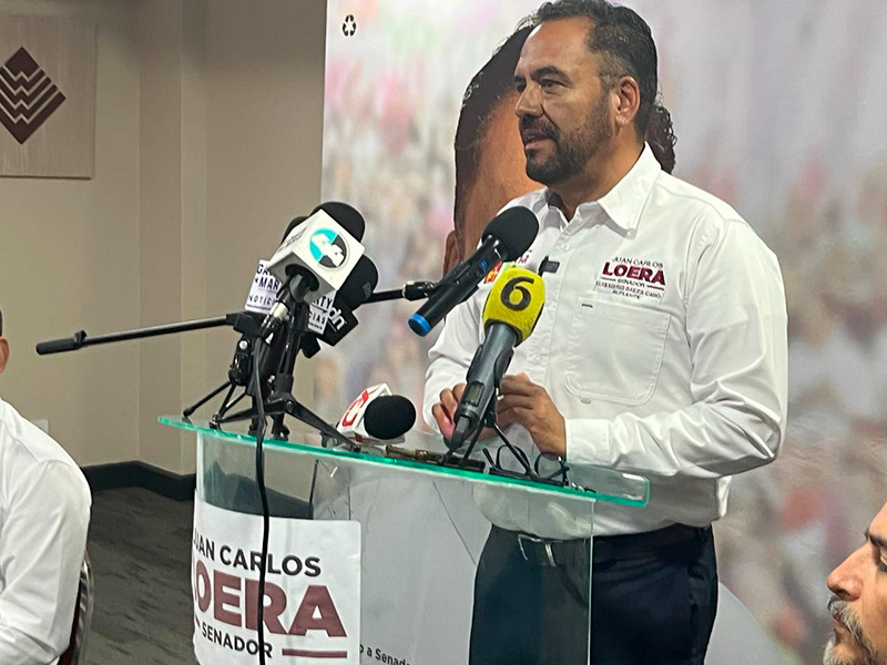 Estoy más preparado que todos los candidatos, y hasta en inglés: Loera ...