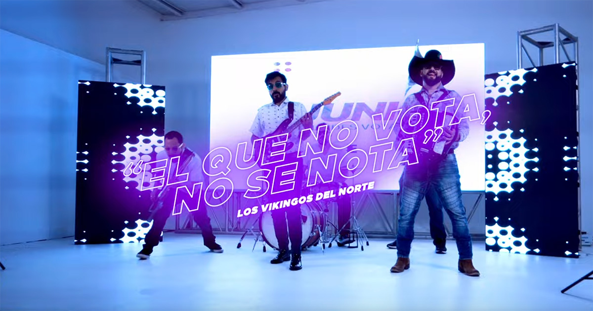 VIDEO: El que no vota, no se nota, dice el IEE a través de música ...