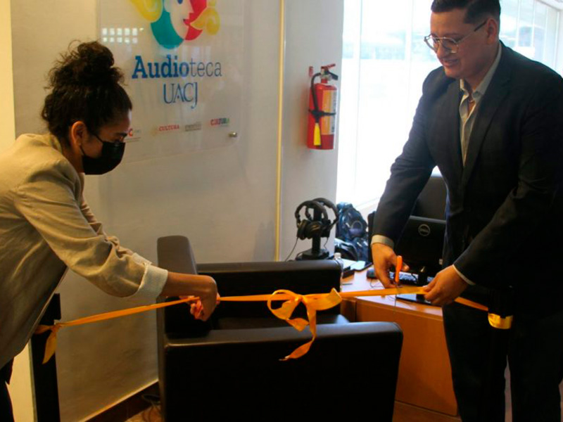 Inauguran la Audioteca UACJ - Norte de Ciudad Juárez