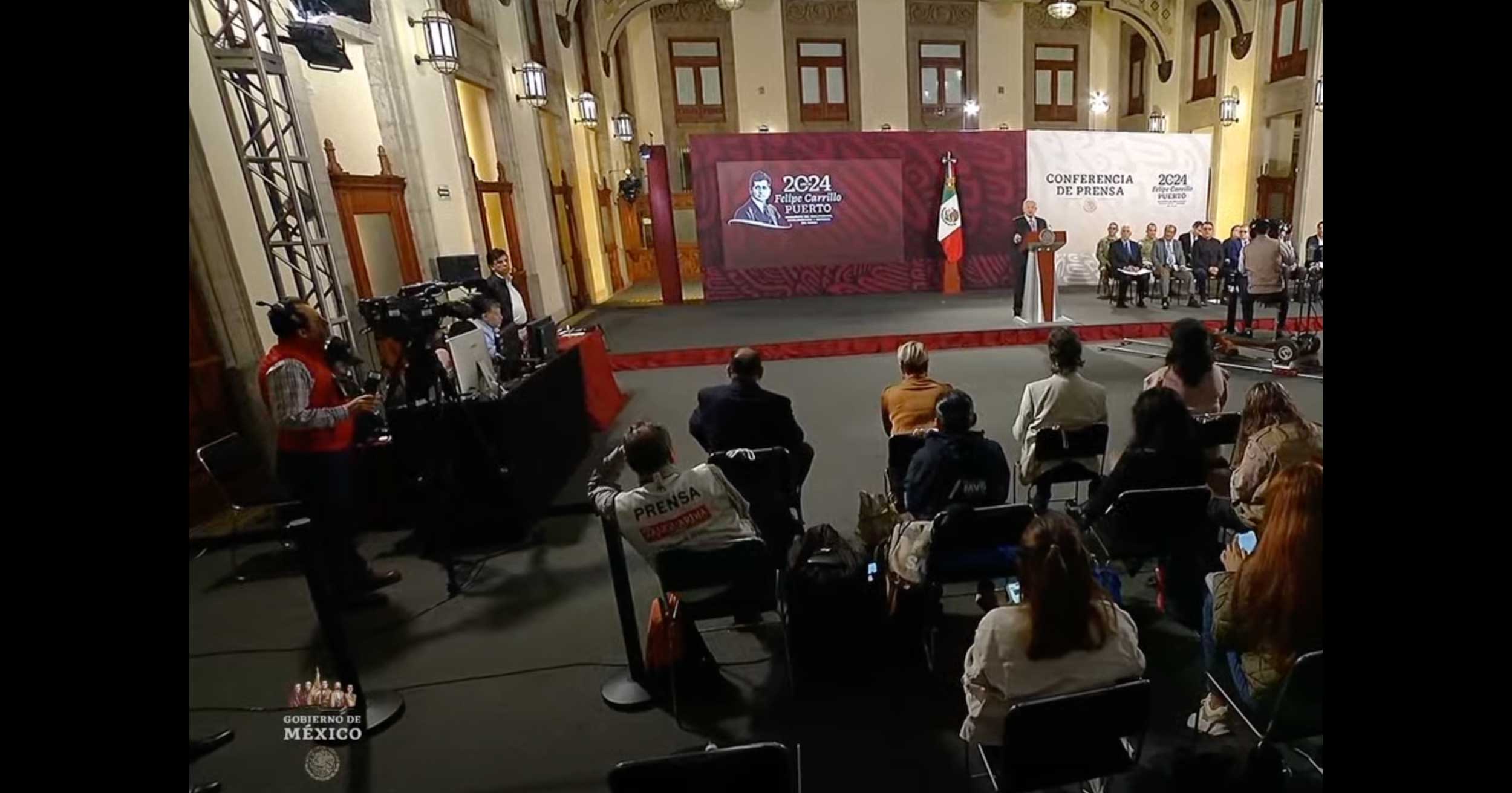 Conferencia de prensa en vivo, desde Palacio Nacional | Jueves 20 de junio de 2024. | Presidente ...