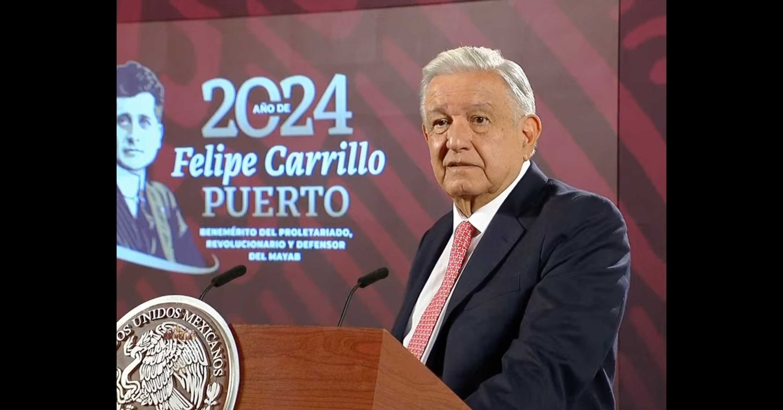 Conferencia de prensa en vivo, desde Palacio Nacional | Lunes 24 de junio de 2024. | Presidente ...