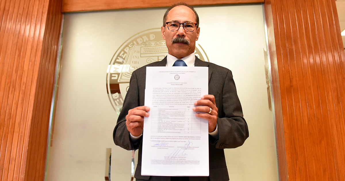 Busca Francisco Llera ser rector de la UACJ - Norte de Ciudad Juárez