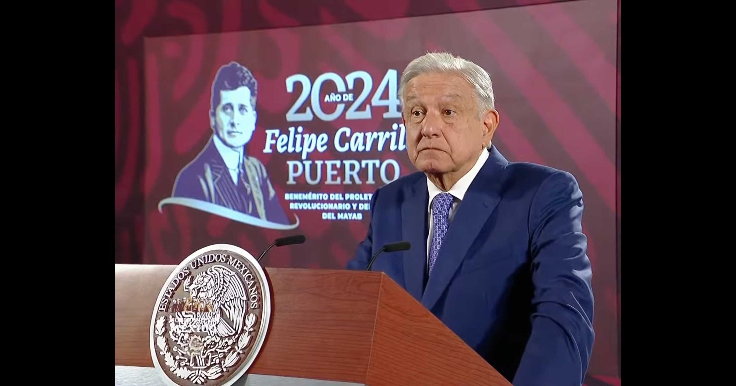 Conferencia de prensa en vivo, desde Palacio Nacional | Miércoles 21 de agosto de 2024 ...