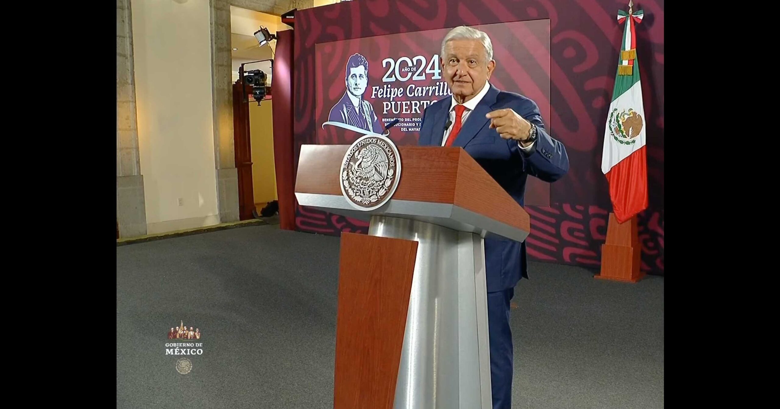 Conferencia de prensa en vivo, desde Palacio Nacional | Jueves 26 de septiembre de 2024 ...