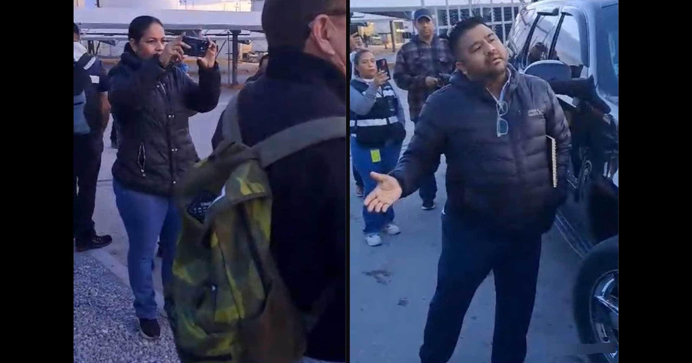 VIDEO: Chocan trabajadores de Akwel con representantes sindicales ...