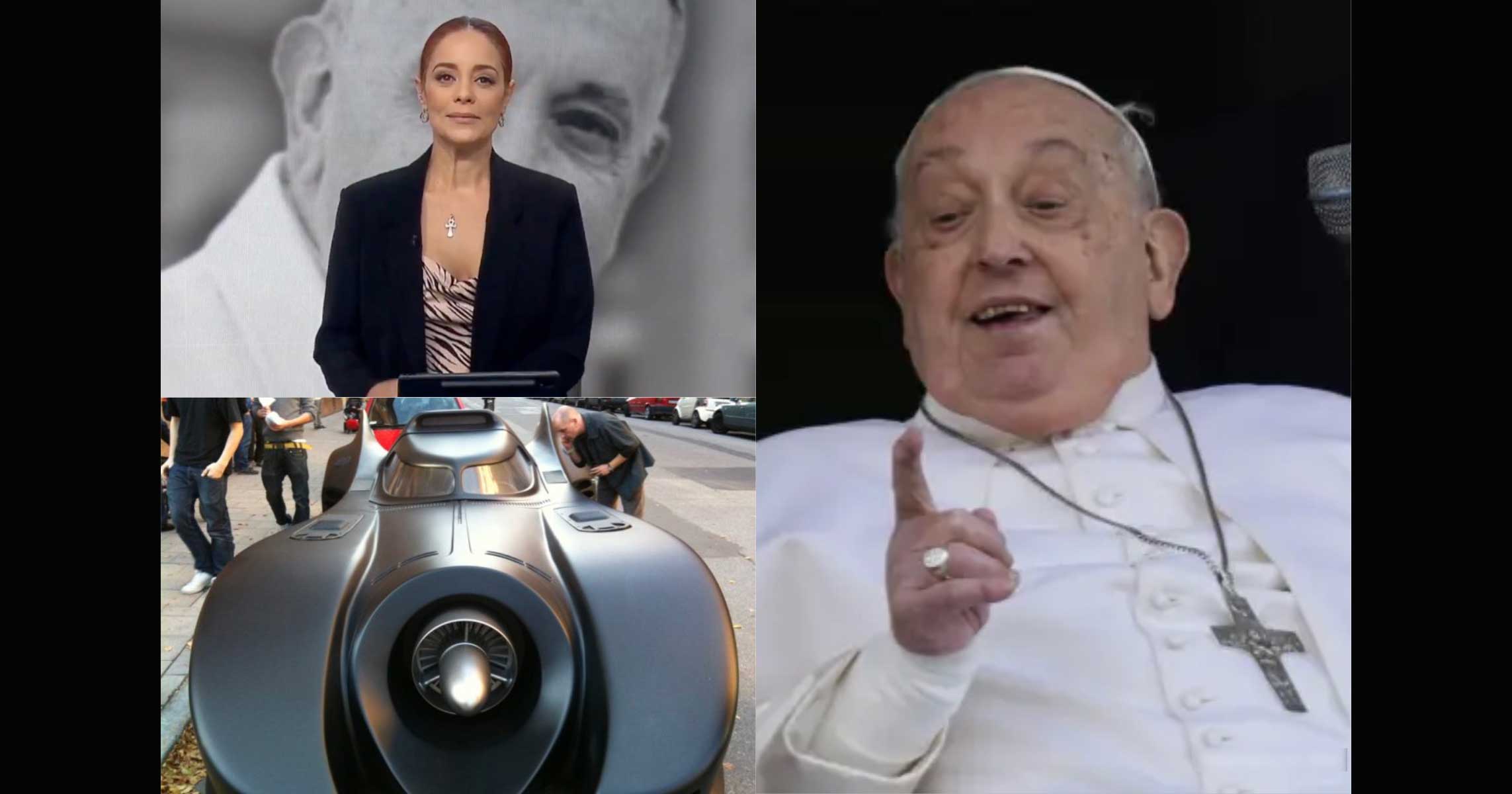 VIDEO: Periodista confunde el Papamóvil con el Batimóvil - Norte de ...