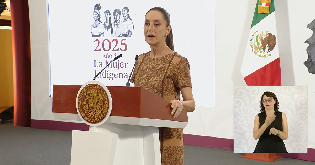 Conferencia de prensa en vivo, desde Palacio Nacional | Viernes 9 de mayo de 2025. | Presidenta ...