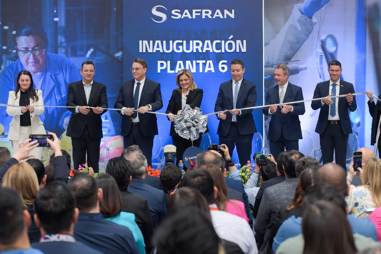 Inauguran Planta 6 de la compañía francesa Safran Aerosystems en la ...