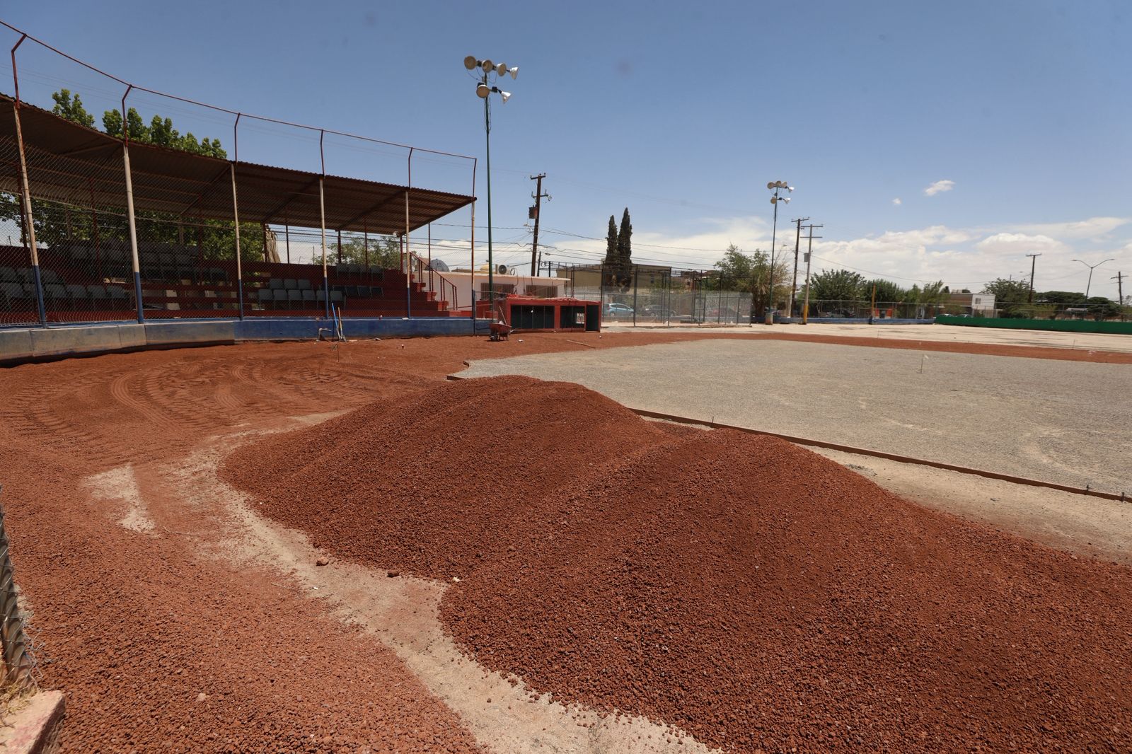 Así va la remodelación del campo de beisbol Satélite - Norte de Ciudad ...