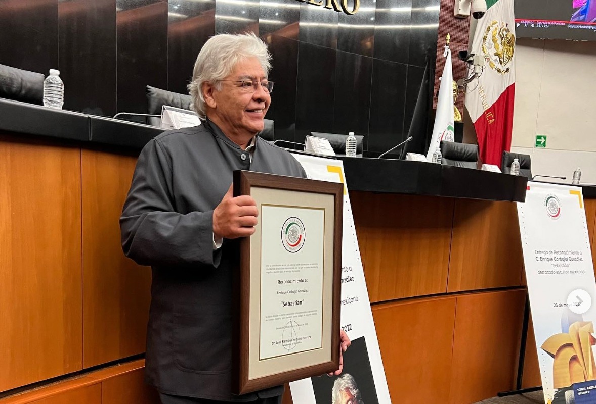 Sebastián, el escultor que llevó a Chihuahua al mundo, recibe el título ...