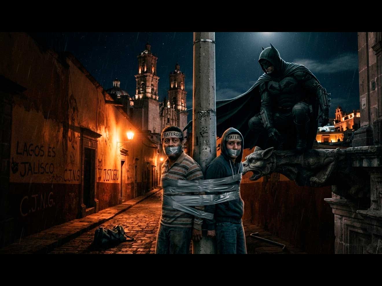 El “Justiciero de la Noche” o el “Batman de Lagos” aterroriza a ...