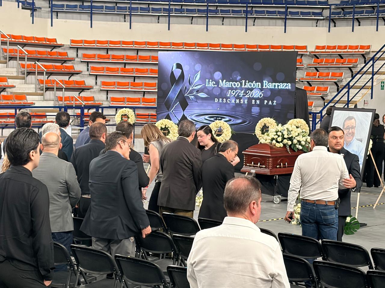 Dan último adiós a Marco Licón en el Gimnasio Universitario - Norte de ...